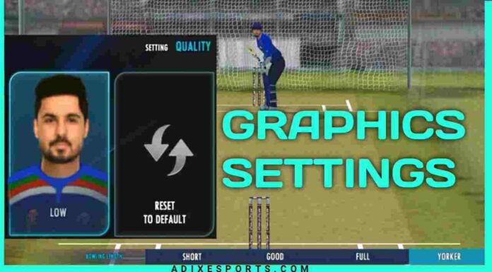 Cricket 22 Keyboard Controls & settings For PC » ADIX ESPORTS